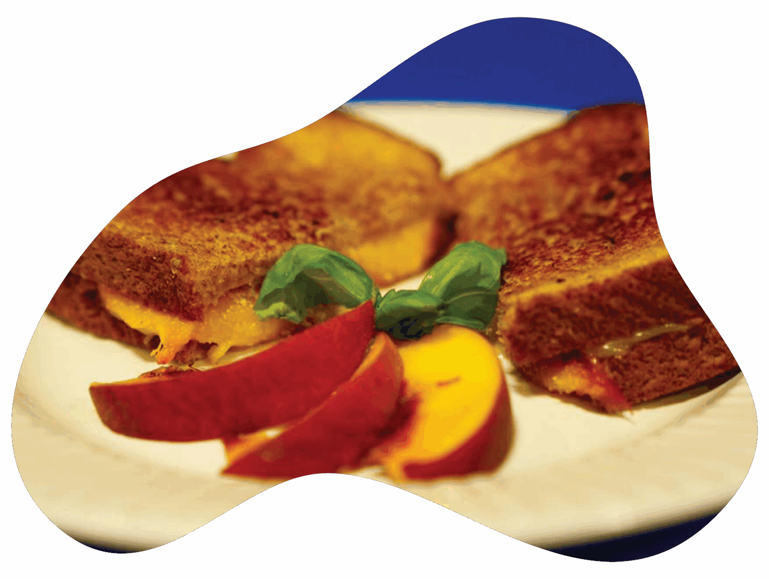 Perfectly Peachy Grilled Cheese | Winners Drink Milk!